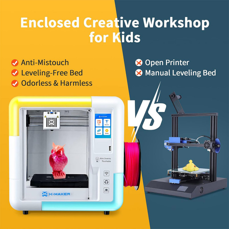 Creator of the 3D X ATSEED printer for children and beginners
